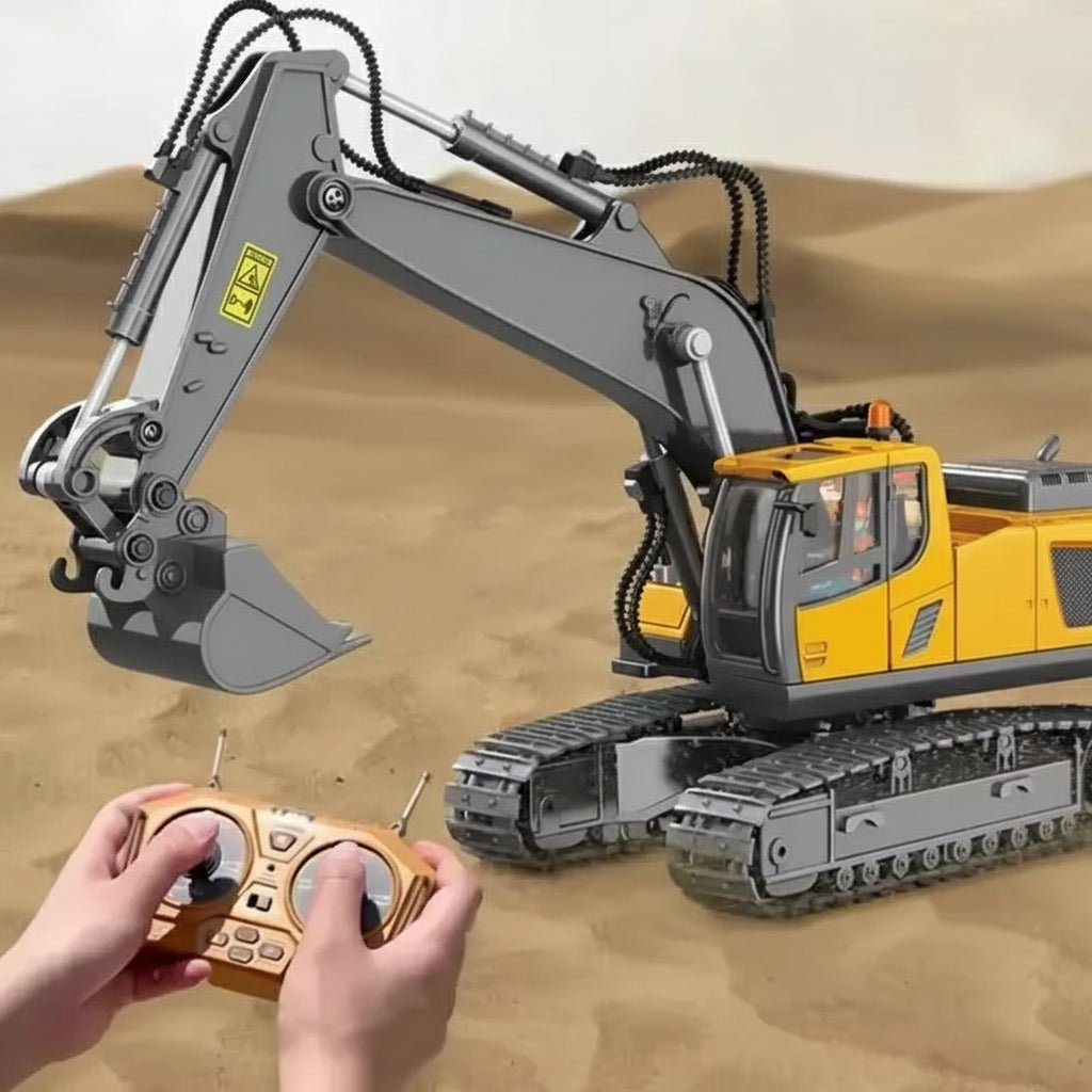 HEAVYDUO RC Bulldozer & Excavator | Robust Remote-Controlled ...