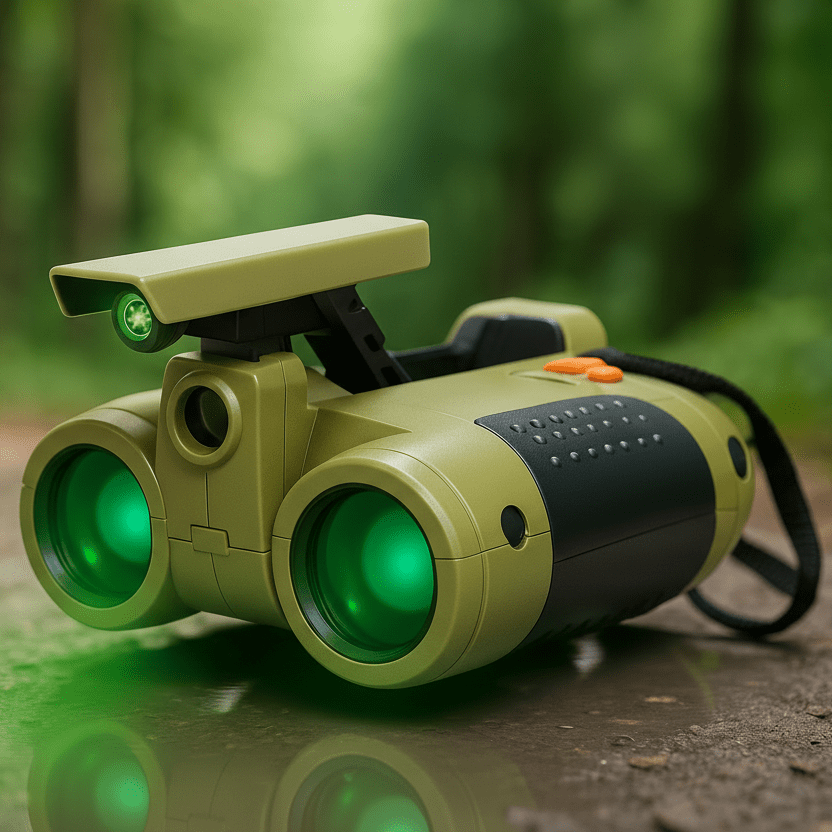 ADVENTURION Children's Binoculars | Day & Night Use | Lightweight ...