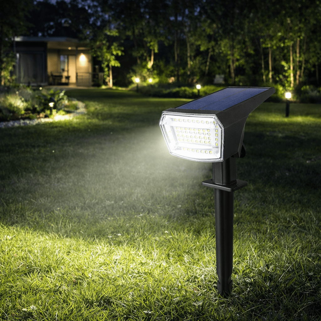 HELLWEG Solar LED Floodlight | Powerful Outdoor Lighting for Gardens ...