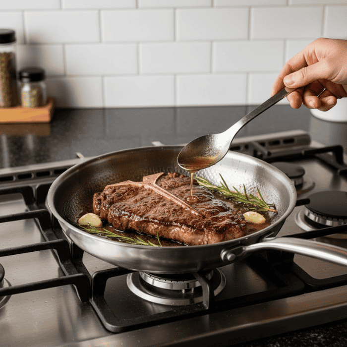 TITAN-PREMIUM PAN – Titanpfanne ohne Beschichtung – Langlebig ...